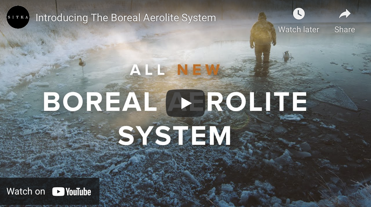 Sitka Introduces the Boreal Aerolite System Fowl Hound