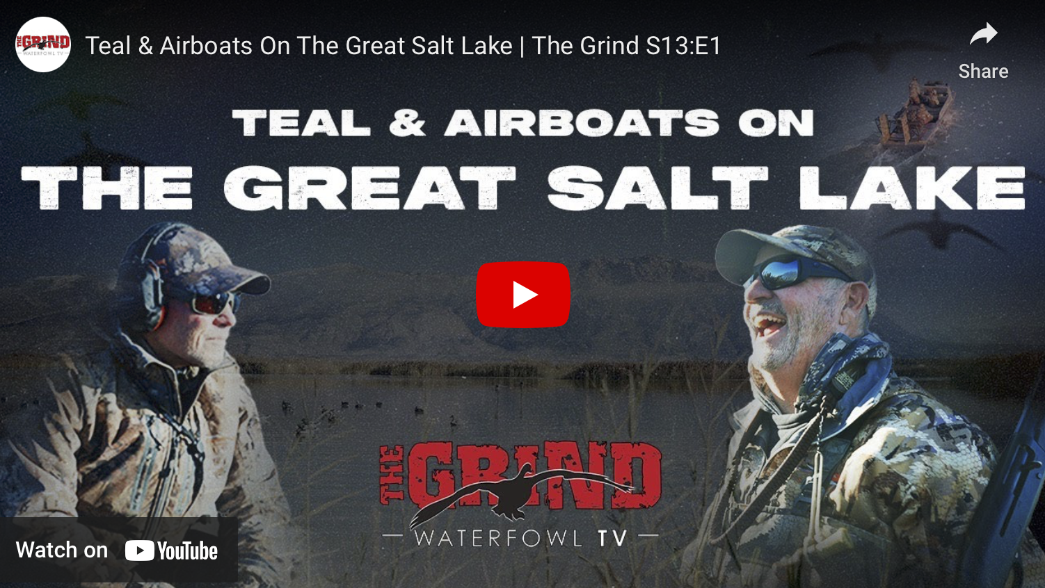 Video: Hunting Teal on the Great Salt Lake Fowl Hound